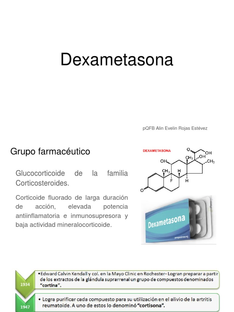 Dexametasona | PDF | Corticosteroides | Glucocorticoides