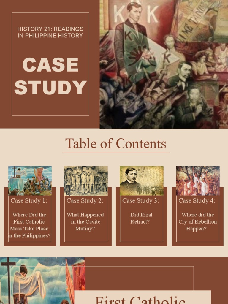 Case Study: History 21: Readings in Philippine History | PDF ...