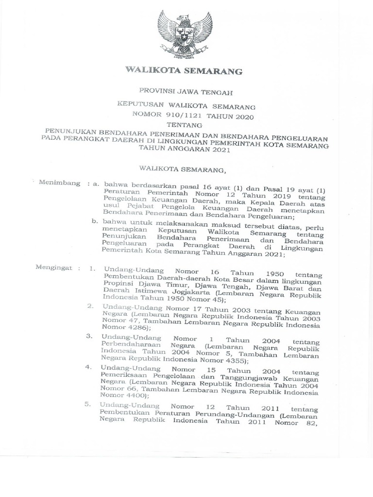 SK BP 2021 Lengkap | PDF