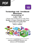 TLE 7 8 Handicraft MAKING Module 1 To 3 | PDF | Embroidery | Yarn