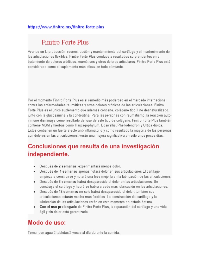 Tratamiento para La Artroartosis | PDF