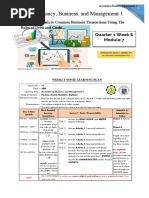 FABM-1 - Module 9 - Preparation of Worksheet | PDF | Depreciation ...