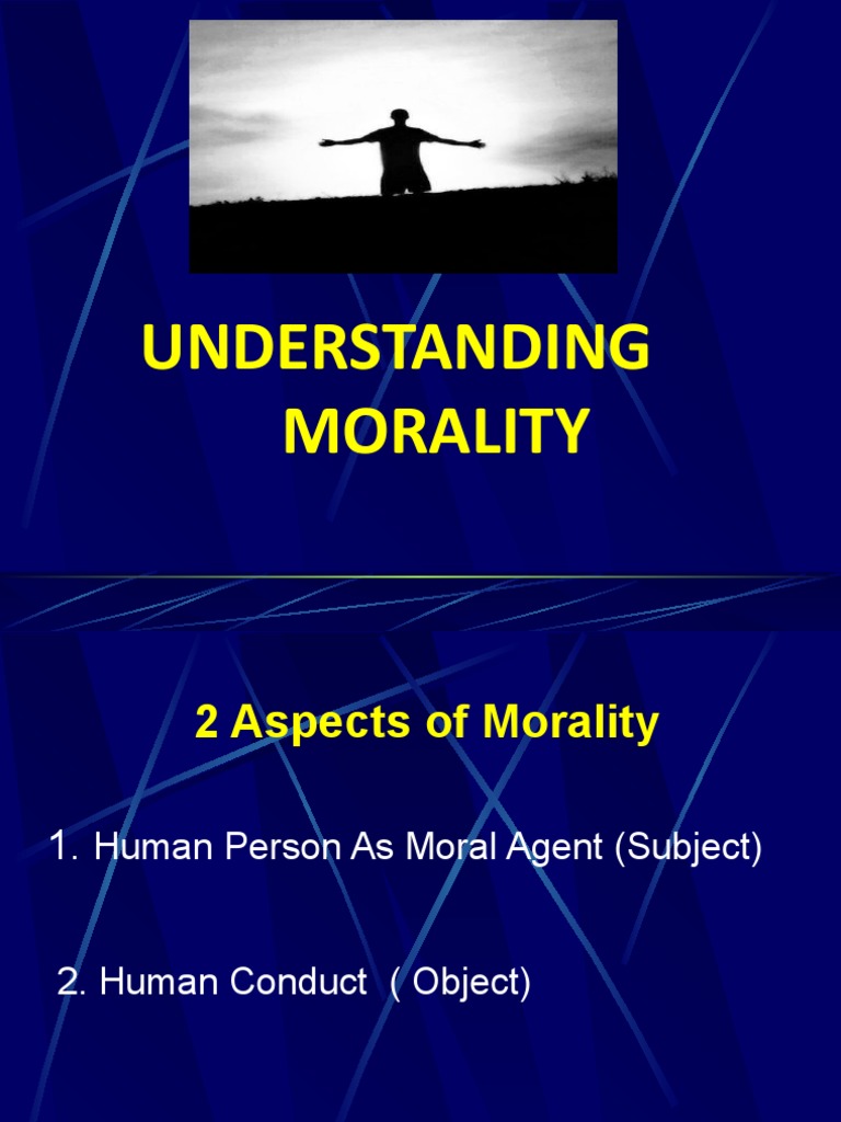 Understanding the Human Person as Moral Agent: A Christian Perspective ...