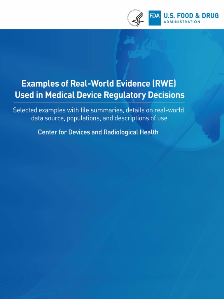 Examples RWE Report - 0 | PDF | Electronic Health Record | Medical Device