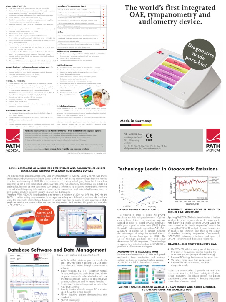 Sentiero Desktop Diagnostic - PATH - MEDICAL - GMBH | PDF | Headphones ...