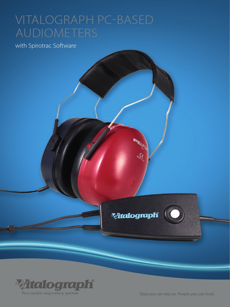 Vitalograph Pc-Based Audiometers: With Spirotrac Software | PDF ...