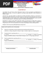 PERSONAL DATA SHEET TAGALOG Short Version | PDF