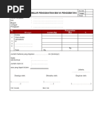 Contoh Formulir Pemesanan Barang | PDF