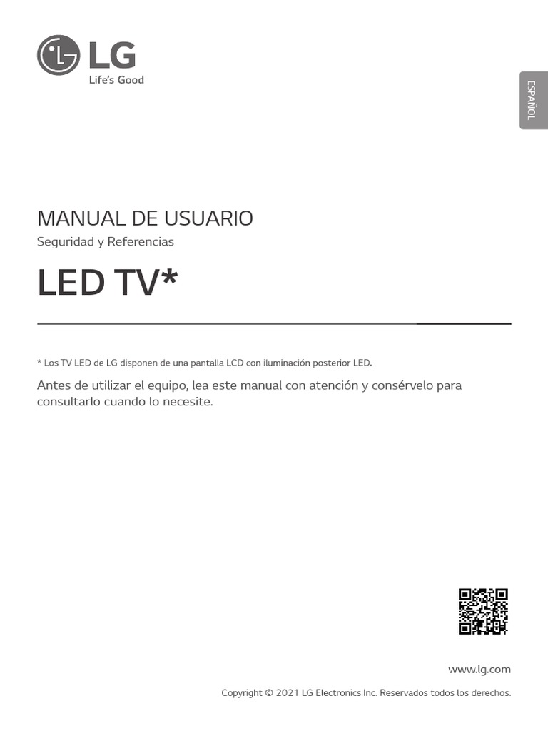 Manual de Usuario Smart TV LG 2021 | PDF | Televisión | Hardware de la ...