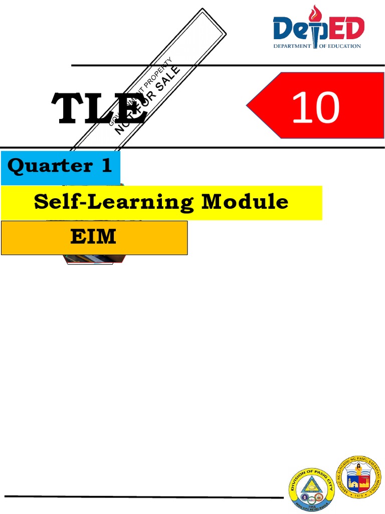 Eim 10 Module 1 | PDF | Entrepreneurship | Cognition