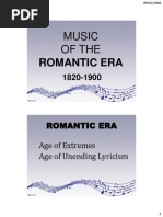 A Comparison of Baroque, Classical and Romantic Styles | PDF ...