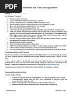 Boarding House Rules and Regulations | PDF | Boarding School | Justice