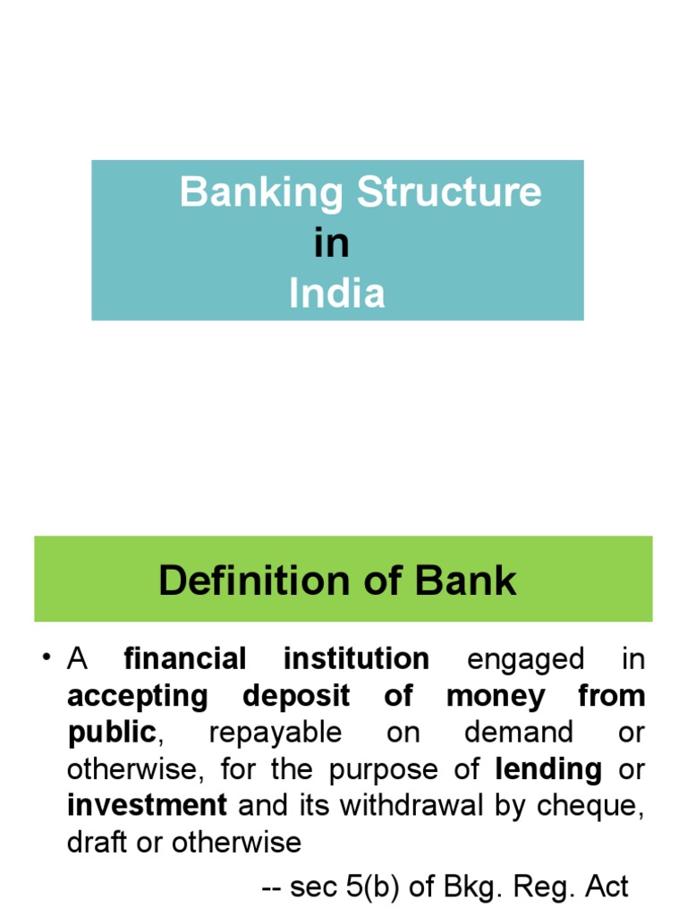 Banking Intro | Download Free PDF | Banks | Reserve Bank Of India