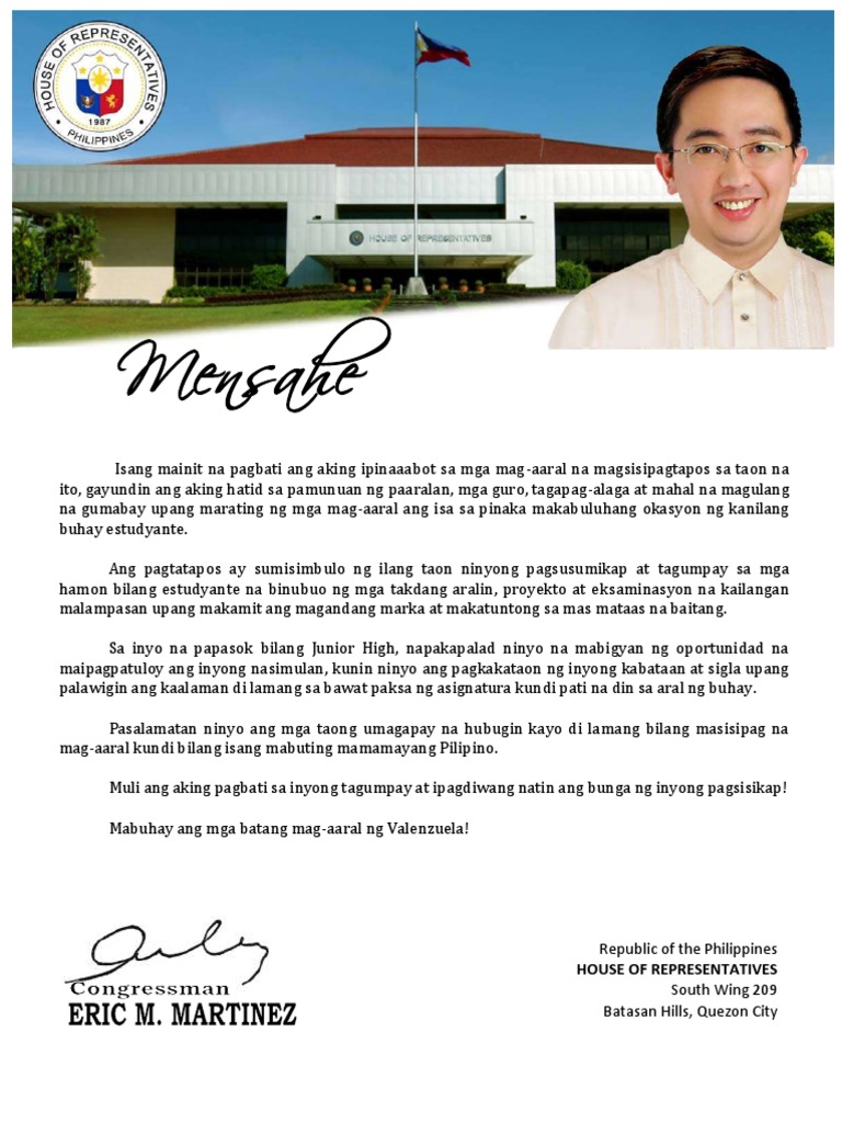 Message - Elementary Tagalog | PDF