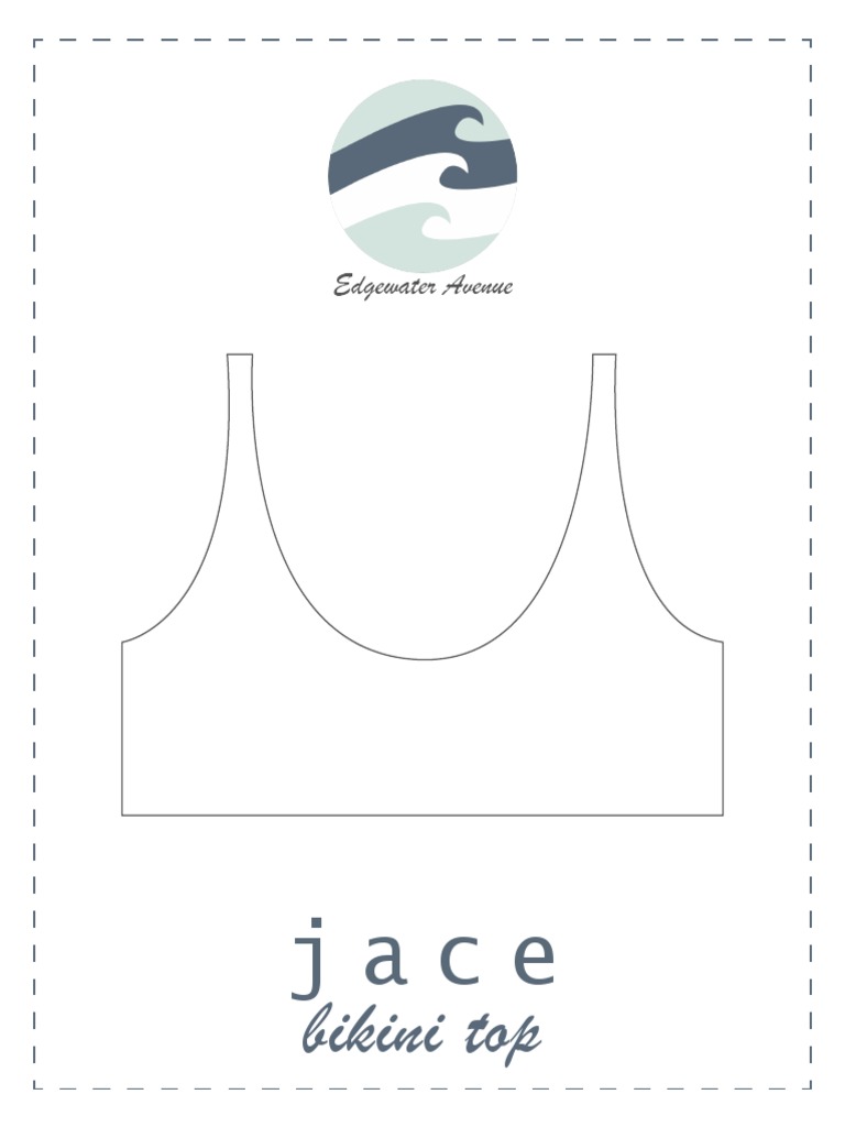 Jace Top PDF Edgewater Avenue | PDF | Sewing