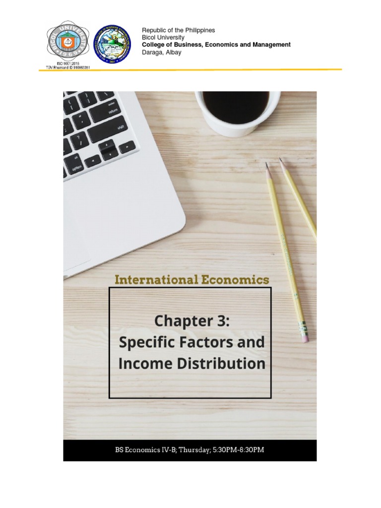 Specific Factors Model and Income Distribution | PDF | Labour Economics ...