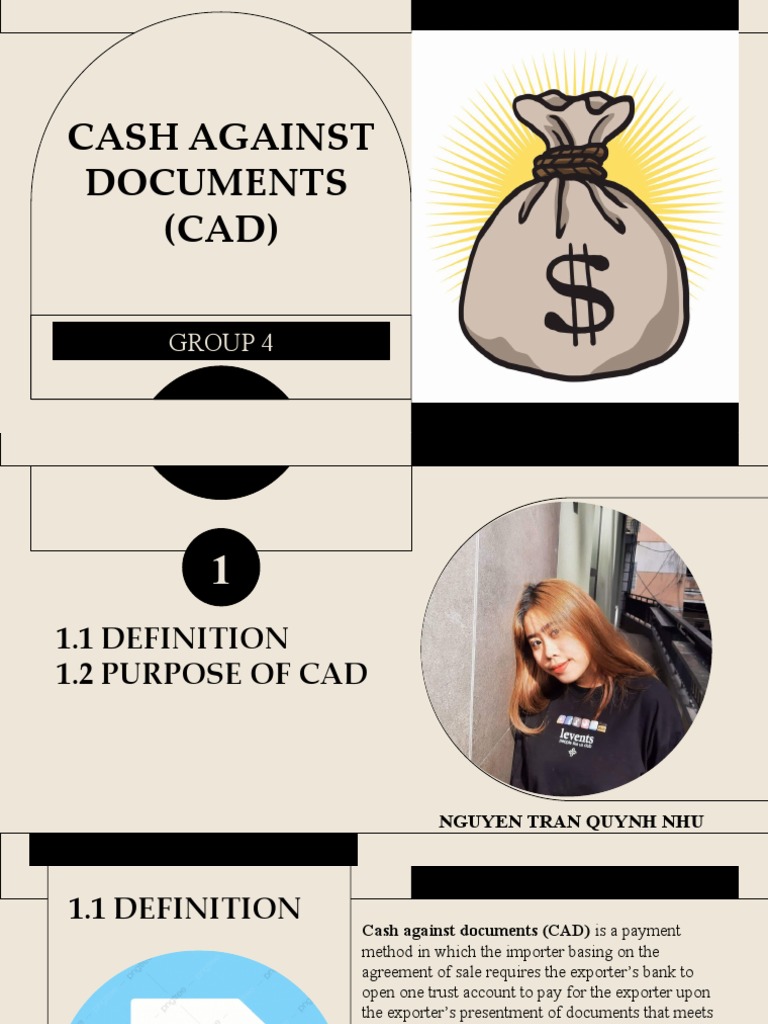 Cash Against Documents (CAD) : Group 4 | Download Free PDF | Letter Of ...