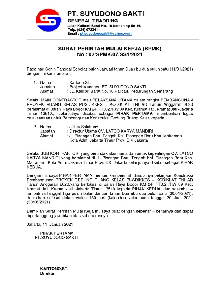 Draft SPMK Rev | PDF