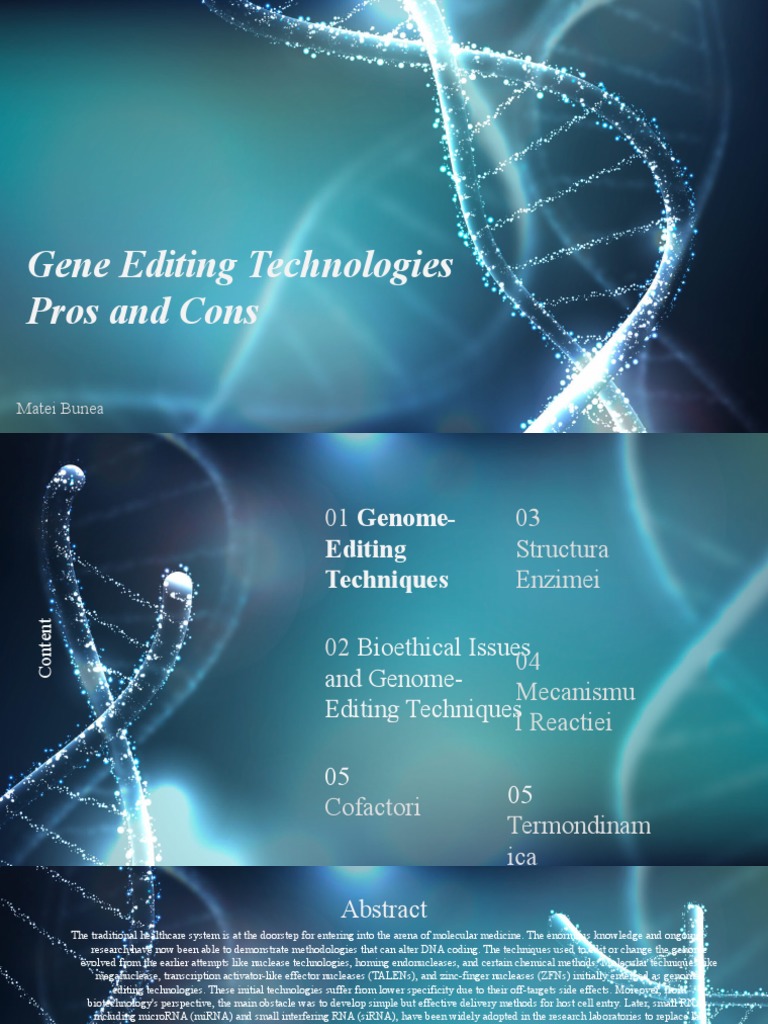 Genetic Engineering Pros and Cons | PDF | Dna | Crispr