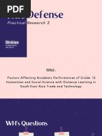 Pr2 Chapter 3 | PDF | Survey Methodology | Research Design