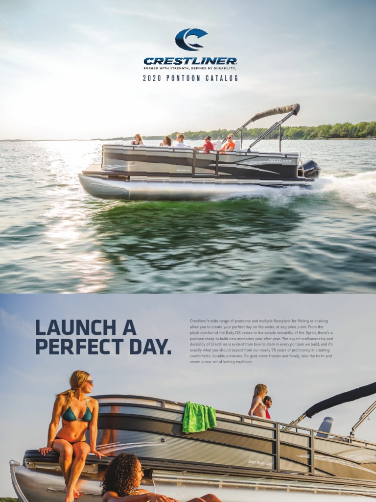 Crestliner 2020 Pontoon Brochure | PDF | Chair | Automotive Technologies