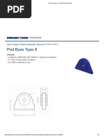 Pad Eye Specifications and Standards | PDF | Home & Garden | Technology ...