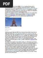 The Eiffel Tower Questions | PDF | Elevator | Art
