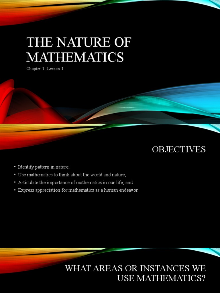 Patterns of Mathematics in Nature | PDF | Pattern | Mathematics