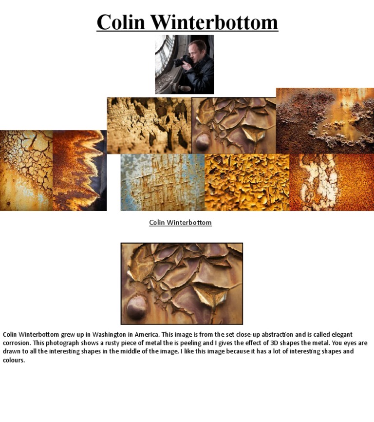 Colin Winterbottom | PDF | Home & Garden