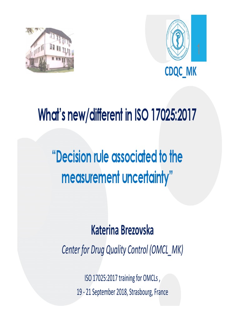 Decision Rule in ISO 17025:2017 | PDF | Calibration | Metrology