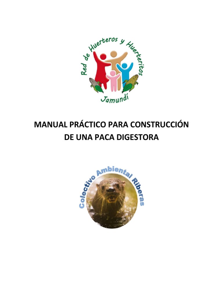Manual Práctico para Construcción de Una Paca Digestora | PDF ...