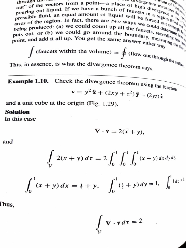 Example Curl Div | PDF | Divergence | Mathematical Analysis