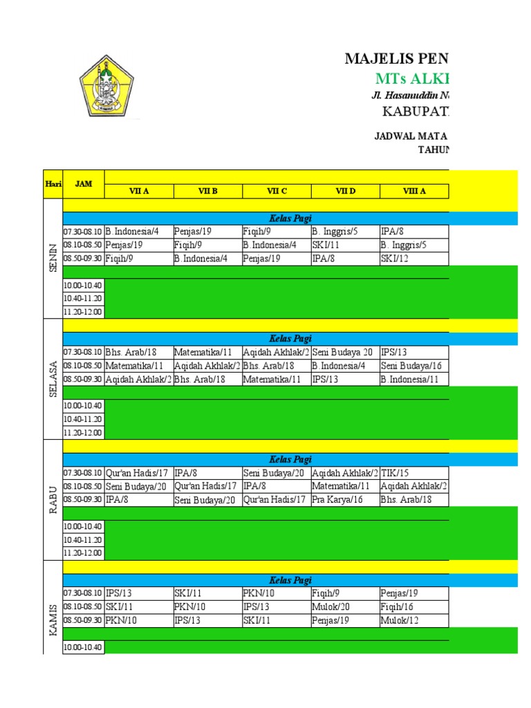 Jadwal PTMT | PDF