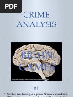 Crime Data Analysis Methodologies | PDF | Microsoft Excel | Data Analysis