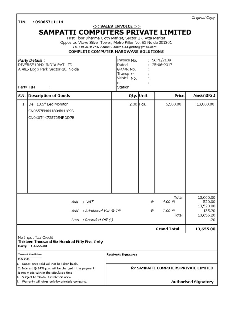 Led Invoice | PDF | Invoice | Public Finance