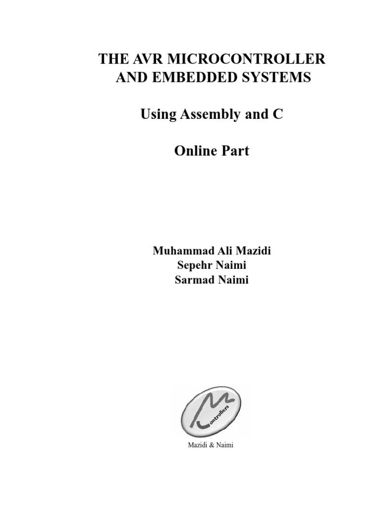 The AVR Microcontroller and Embedded Systems (PDFDrive) | PDF | Booting ...