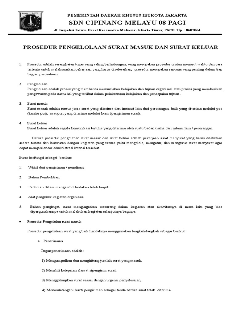 Pengelolaan SM SK | PDF