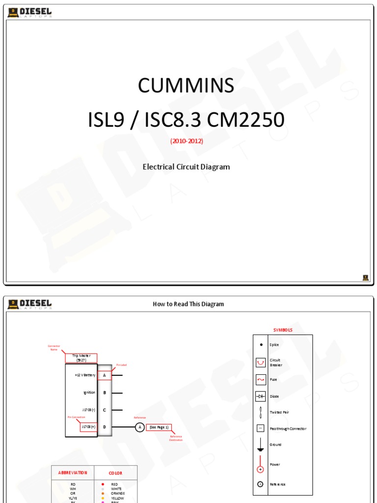 Cummins - ISC8.3 CM2250 (2010-12) | PDF | Throttle | Turbocharger