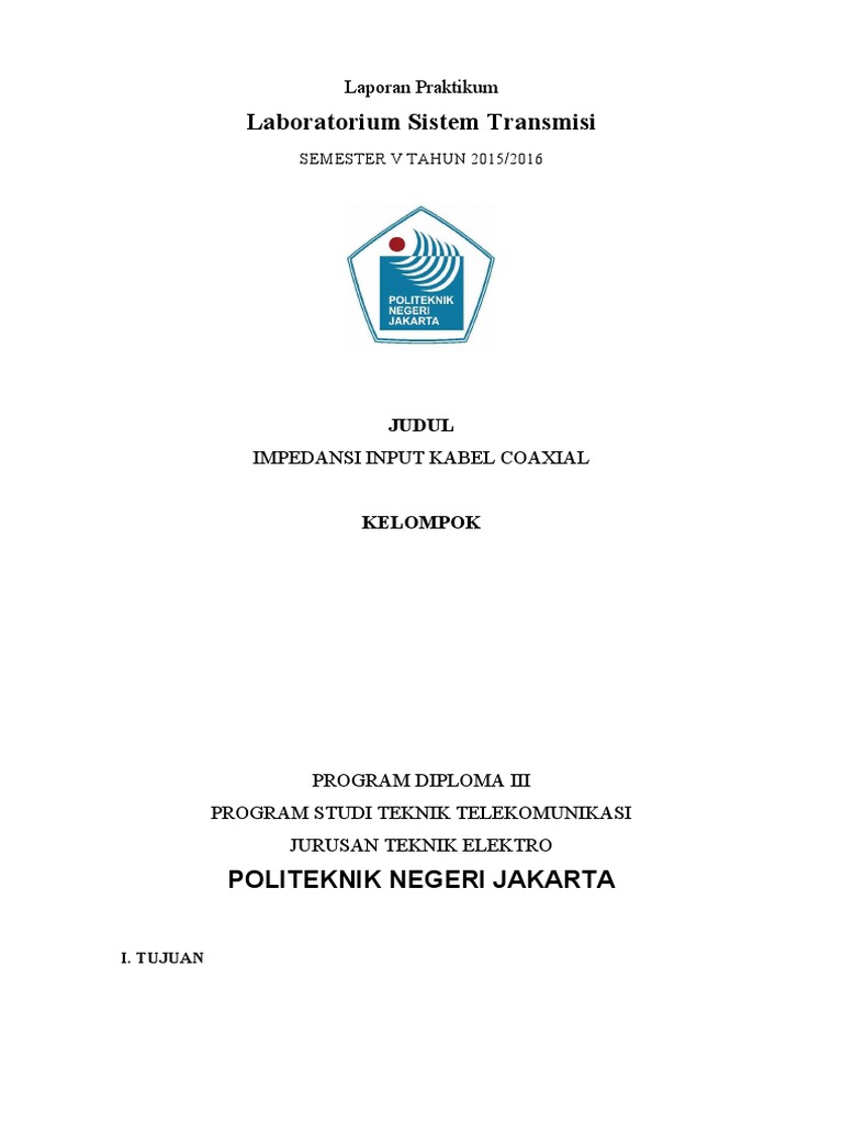 Impedansi Input Kabel Koaksial | PDF