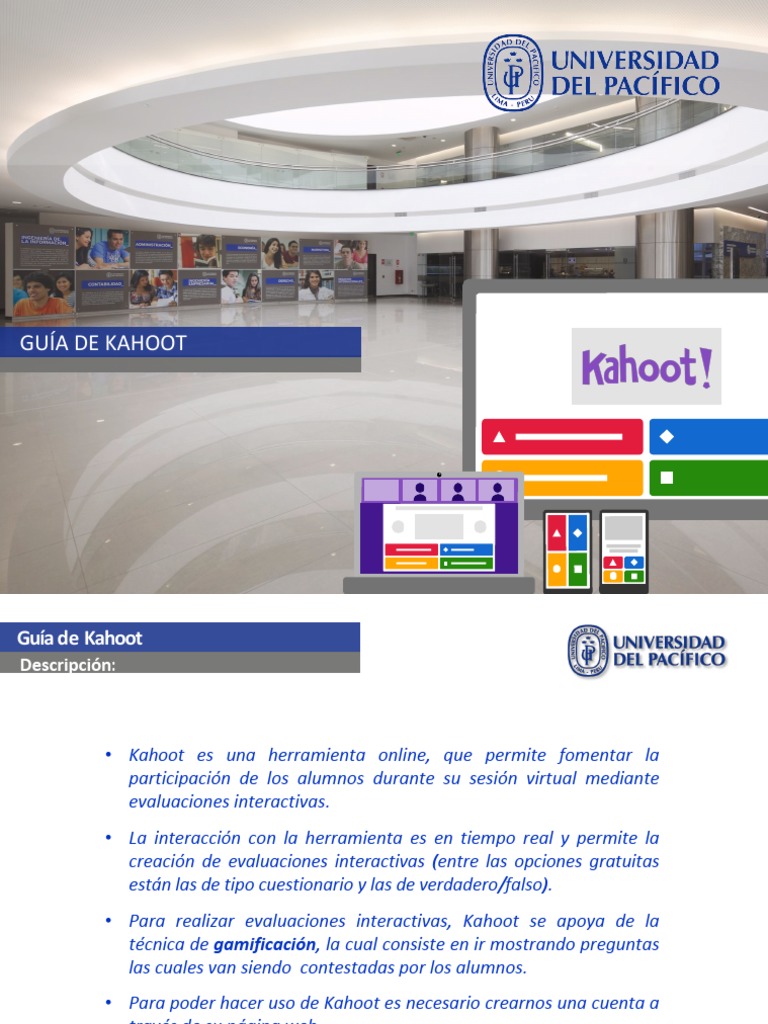 Guía completa para utilizar la herramienta educativa Kahoot de forma ...