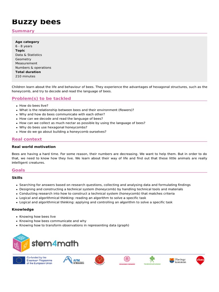 Buzzy Bees: Age Category Topic | PDF | Beehive | Bees