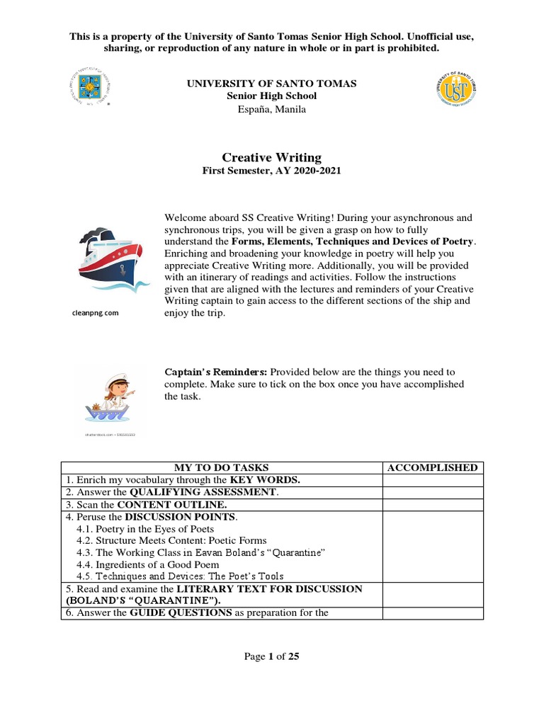 Learning-Packet-3-Forms, Elements, Devices and Techniques of Poetry ...