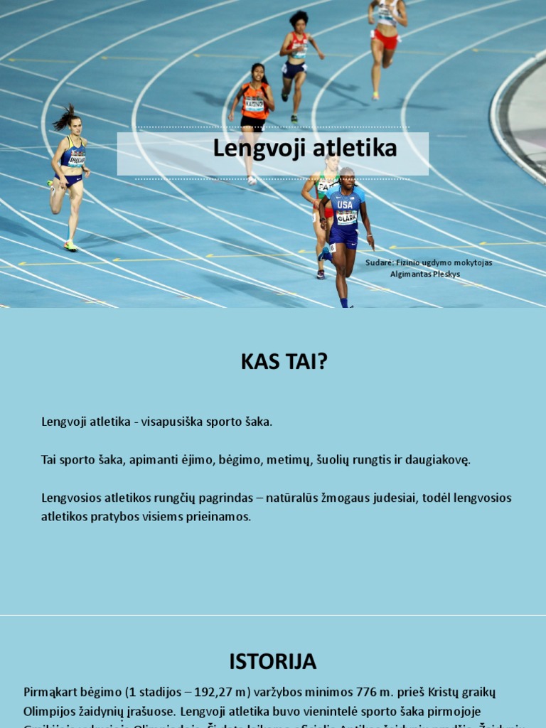 Lengvoji Atletika | PDF