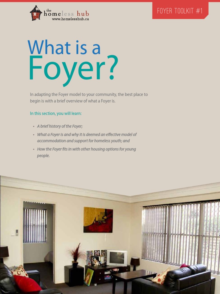 Foyer?: What Is A | PDF | Homelessness | Adolescence