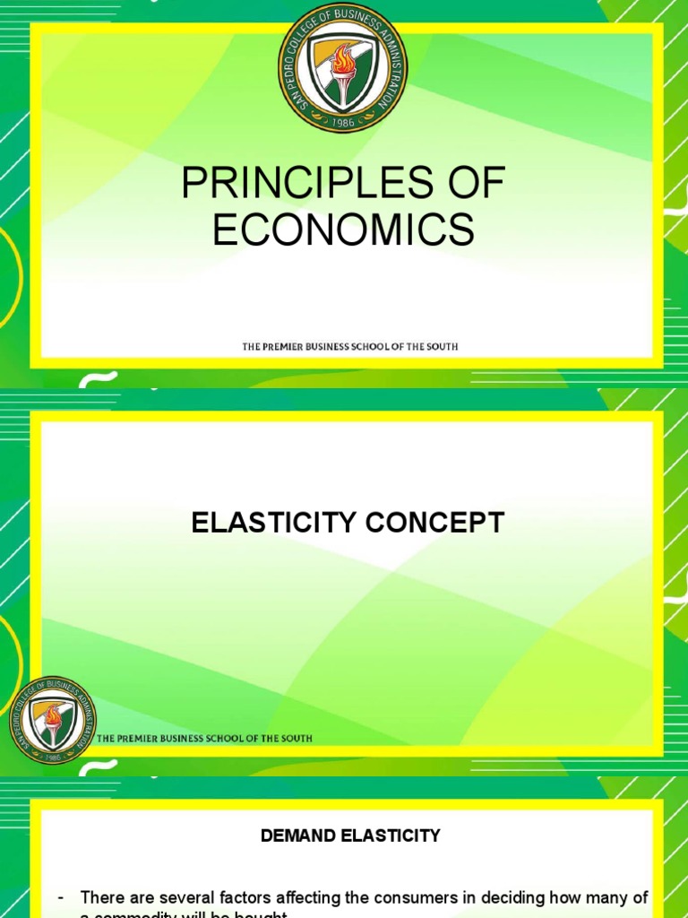 Elasticity Concept | PDF | Elasticity (Economics) | Price Elasticity Of ...