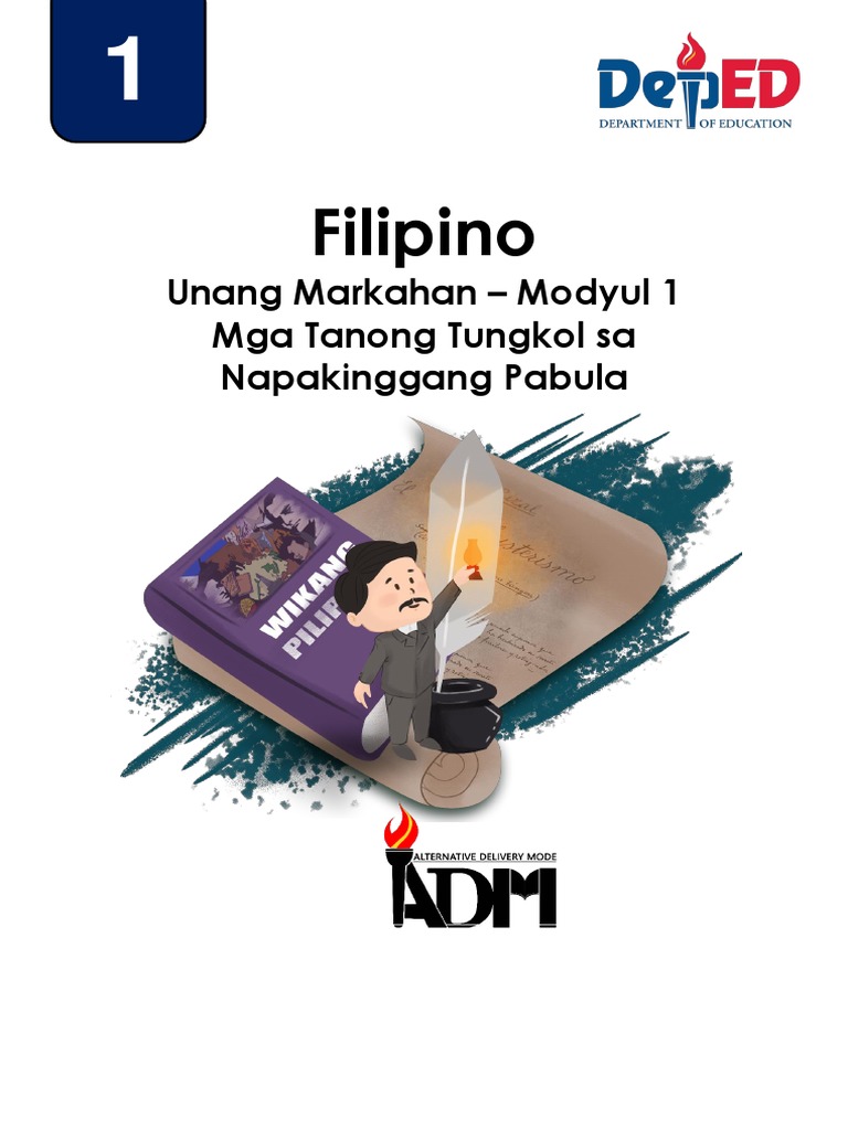 Filipino1 q1 Mod1 | PDF