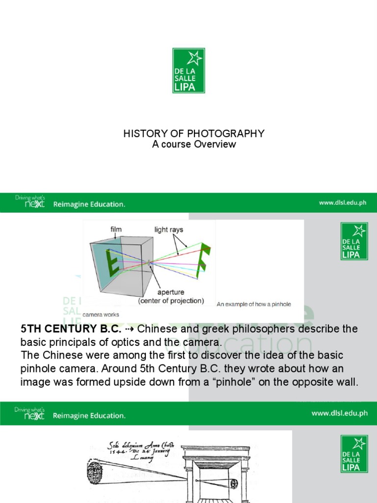 History of Photography A Course Overview | PDF | Camera | Single Lens ...