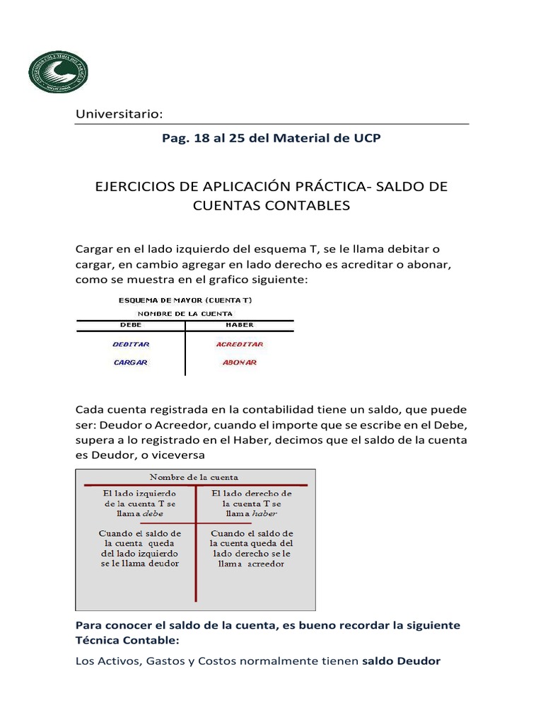 Estructura de La Cuenta Contable | PDF | Contabilidad | Dinero