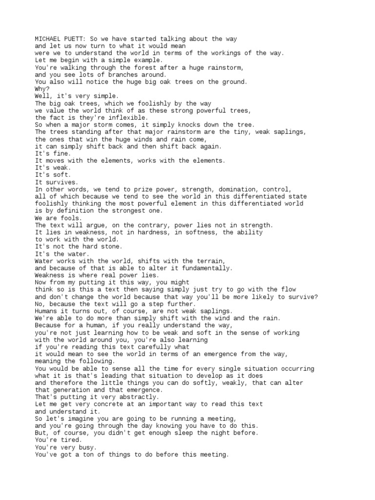 SWP v1 3-1-2 Laozi v6 - Edxmstr-En | PDF | Conversation | Trees