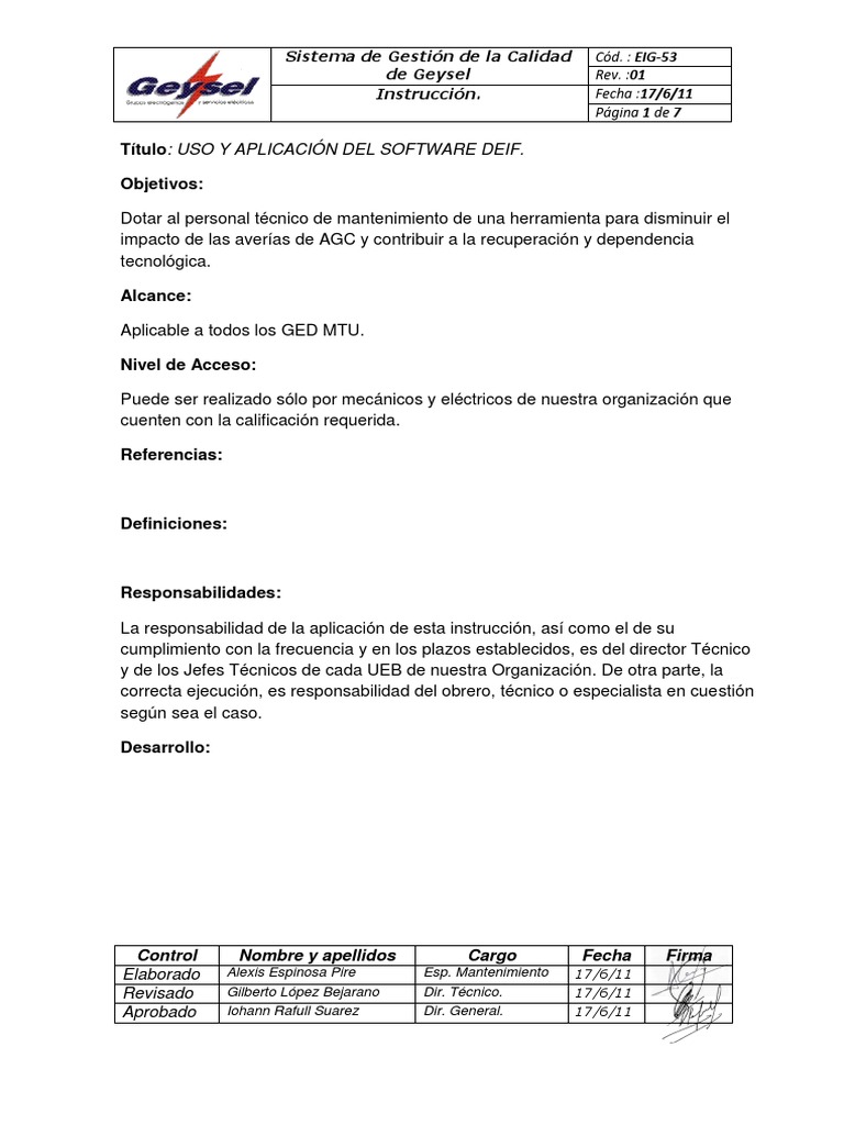 Uso y Aplicaion Del Software DEIF | PDF | Software | Ingeniería Informática